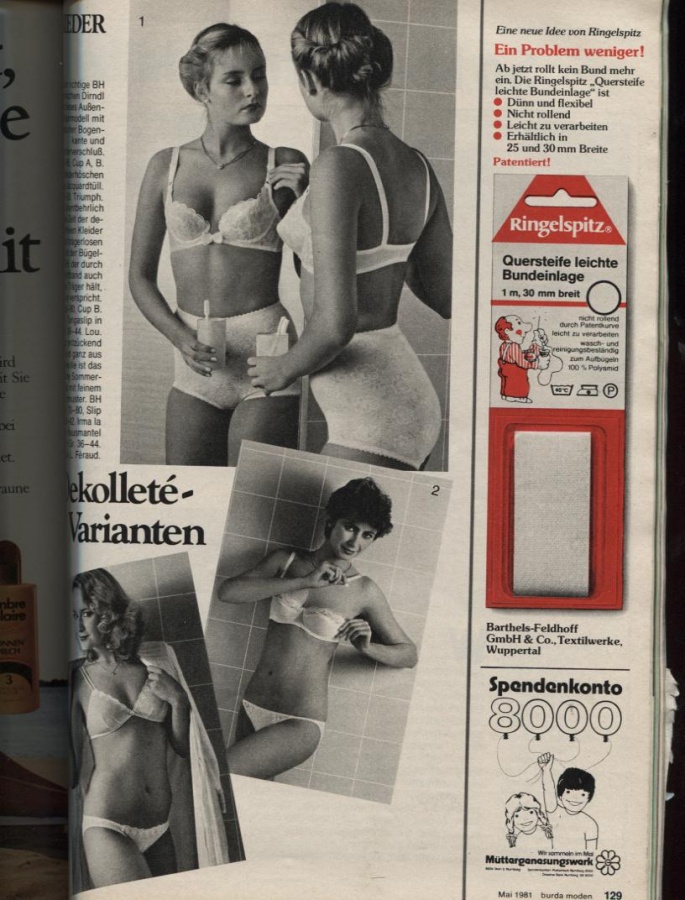 Vintage Lingerie Catalogue And Commercial Ads Scans Page 290